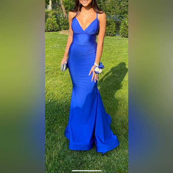 Jessica Angel | Dresses | Jessica Angel Prom Dress Bright Royal Blue ...